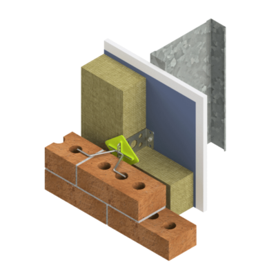 FERO Thermal Tie™ - Holed Rap-Tie® Masonry Connector - FERO Corporation